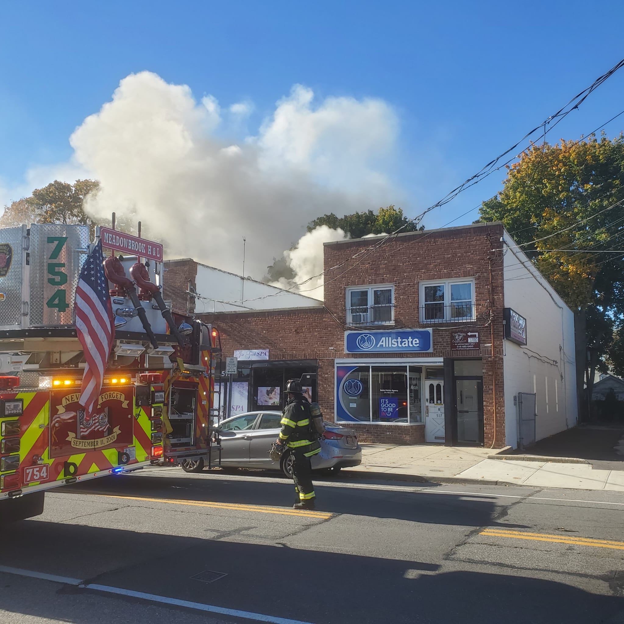 Multiple Fire Companies Respond To Hempstead Ave. Blaze; No Injuries ...